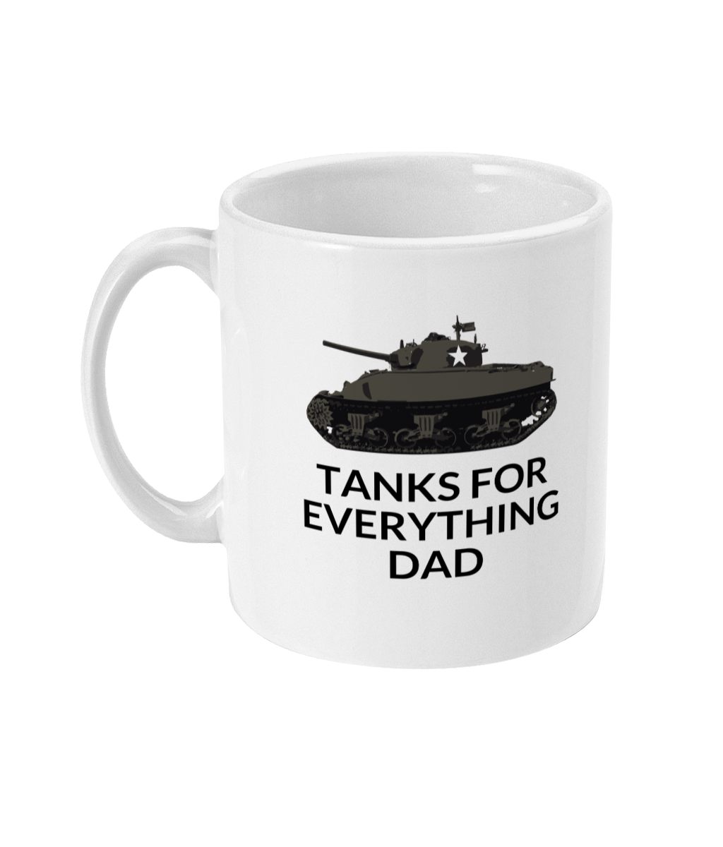 Tanks for Everything Personalised Mug – The Frontline Co